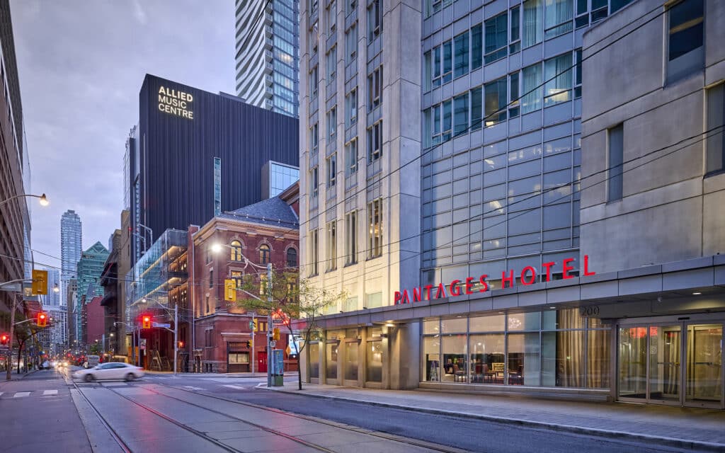 About The Pantages - Pantages Hotel