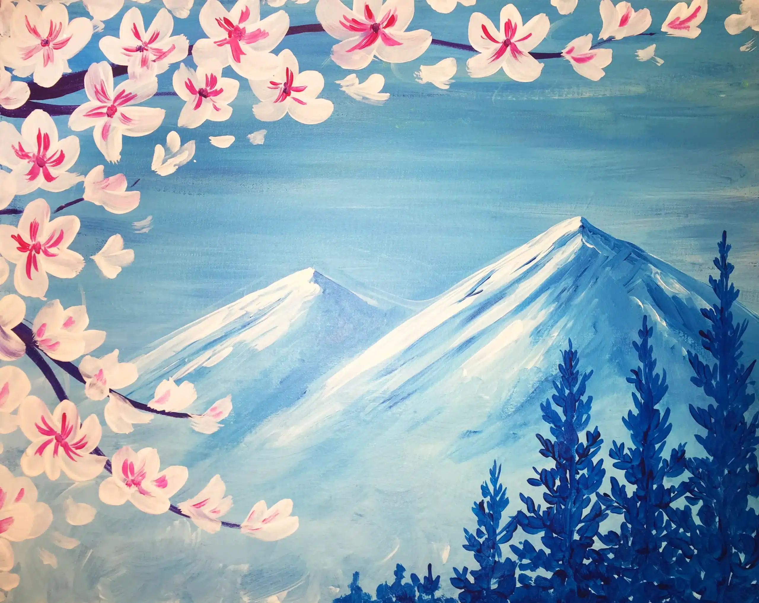 Paint Nite: Spring Peaks - Pantages Hotel